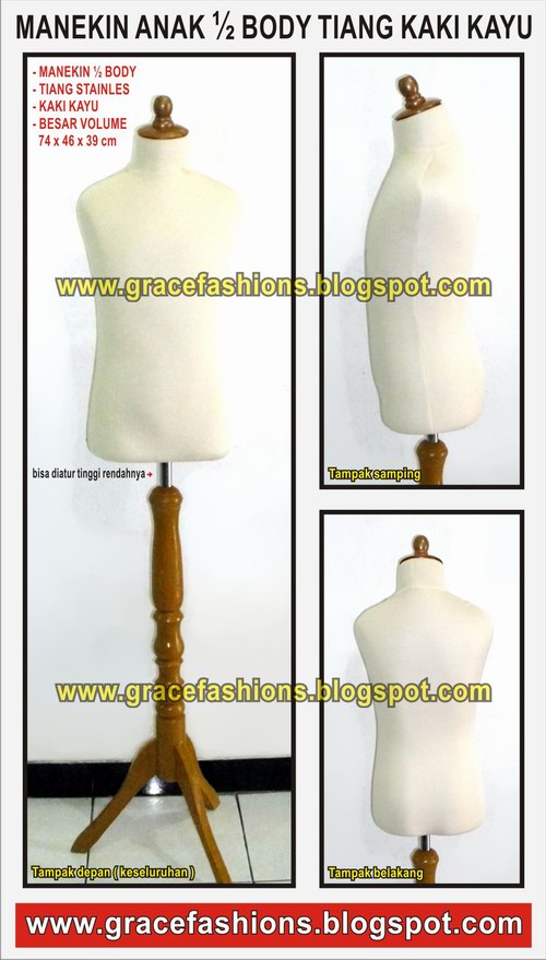 Jual Mannequin - Patung Baju Display ~ GRACE FASHION MANEKIN
