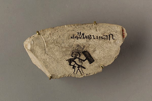 Imagenes de Egipto: ostraca Met Museum