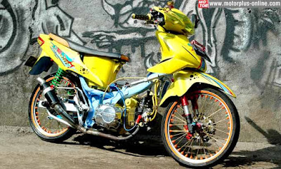 Teknologi Terkini: Modifikasi Motor Supra Fit Lama Keluaran 2004, 2006