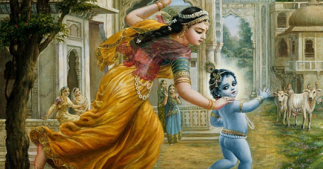 Damodar Lila or Ukhal Bandhan Lila of Lord Krishna - Braj Adhyatm