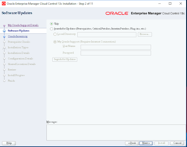Oracle: Oracle OMS upgrade from 13.1 to 13.2 version