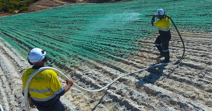 Erosion Control Measures: - Hydroseeding