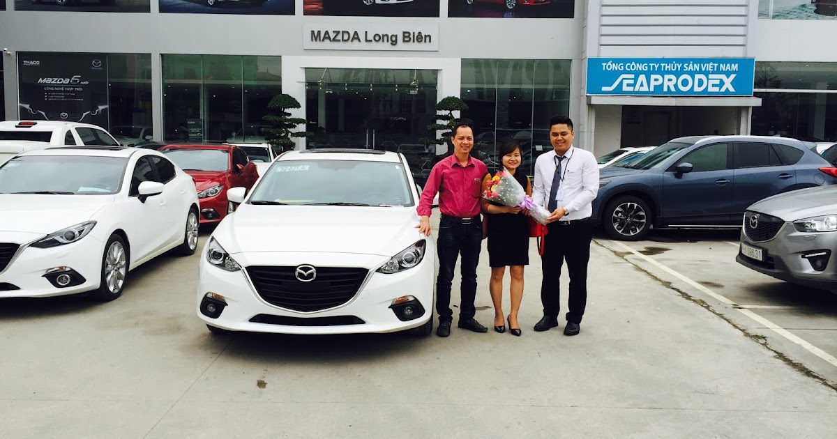 Mazda Long Biên - Bàn giao xe KH Tạ Thị Ngọc Tú - Mazda 3 2017 | 【Mazda ...