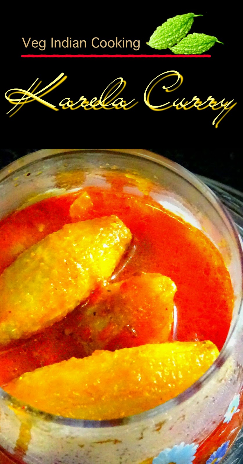 Veg Indian Cooking: Bitter Gourd Curry