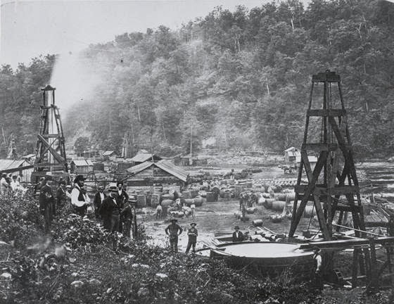 Searching in History: Pennsylvania Oil Rush of 1859