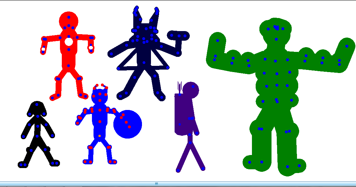 Pivot characters pack - associationetp