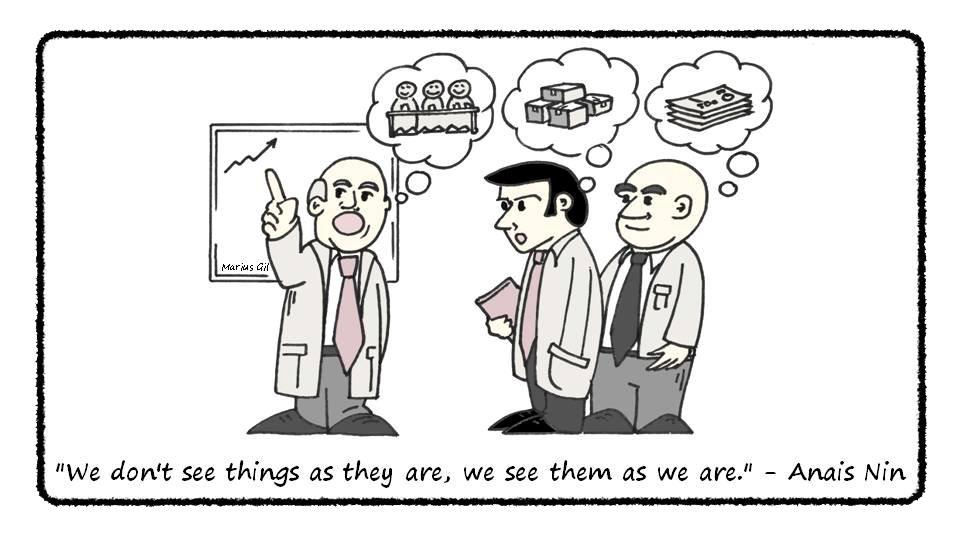 LEAN & SIX SIGMA & KAIZEN: Lean Cartoon: Seeing things