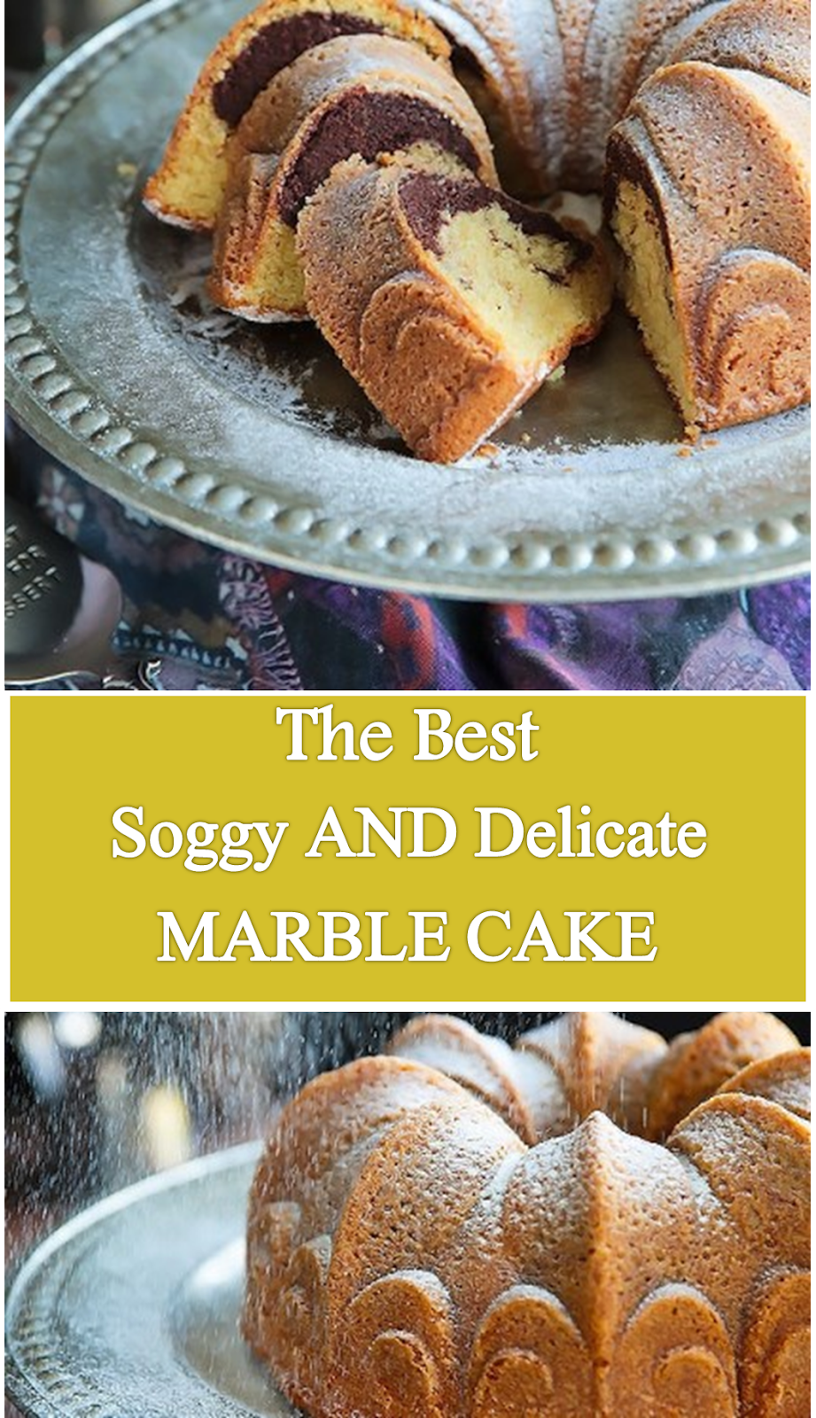 487 Reviews: #Sweet #Cake >> Soggy AND Delicate MARBLE CAKE - ~09~