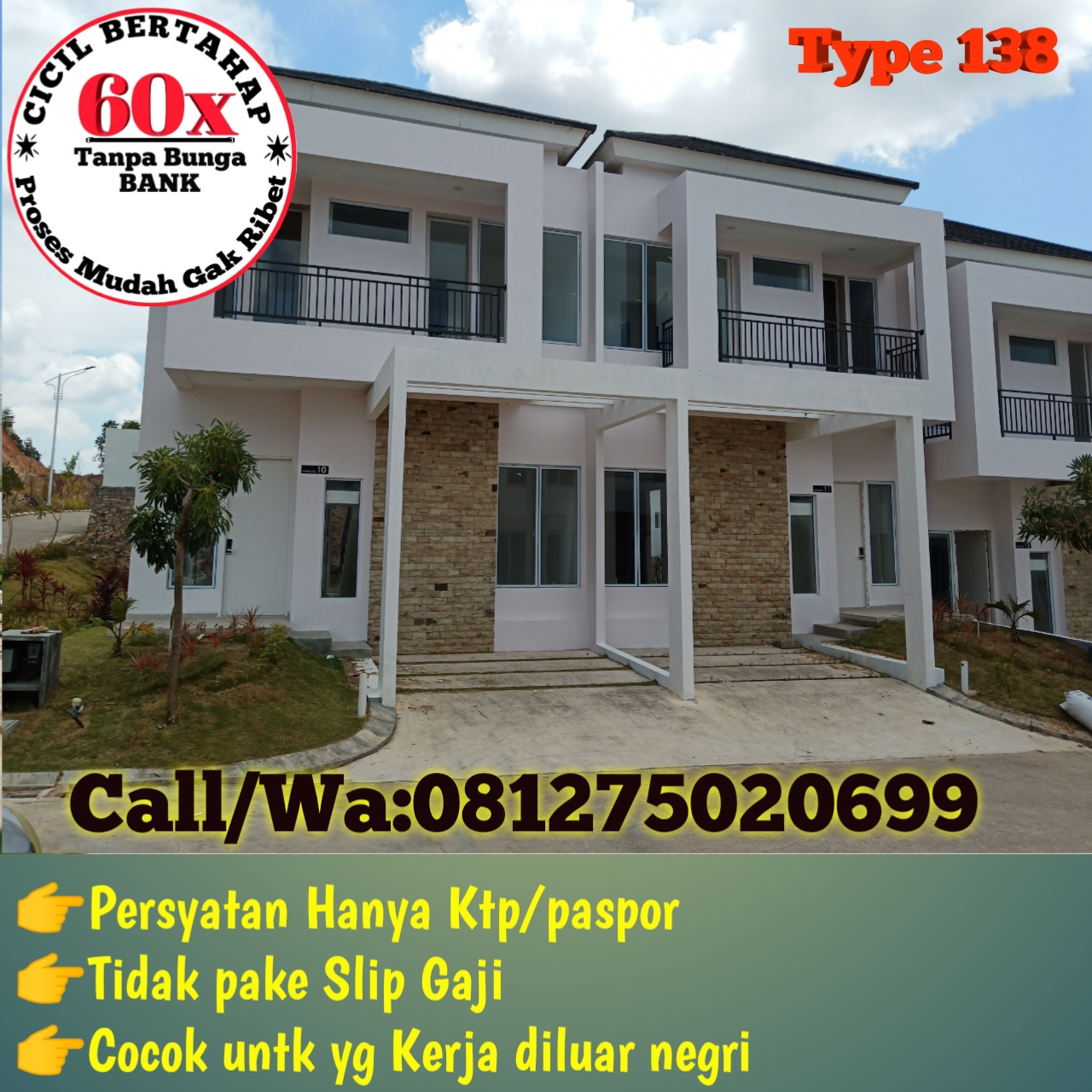 Perumahan CIPTA GREEN VILLE Batam | Cash Bertahap Tanpa Bunga, Tanpa Dp ...