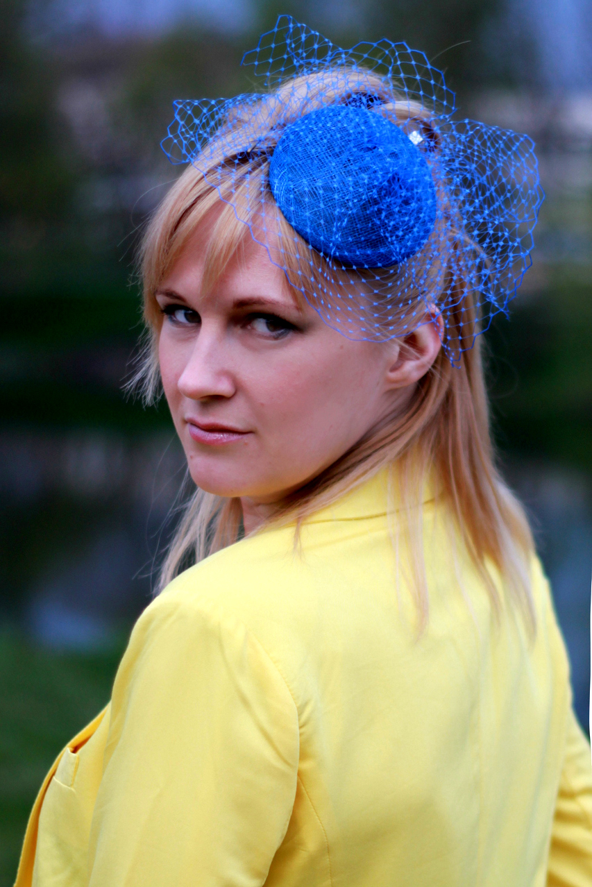 Fascynatoria - WOMEN, FASHION, HATS: Retro style - toczek z woalką na ...