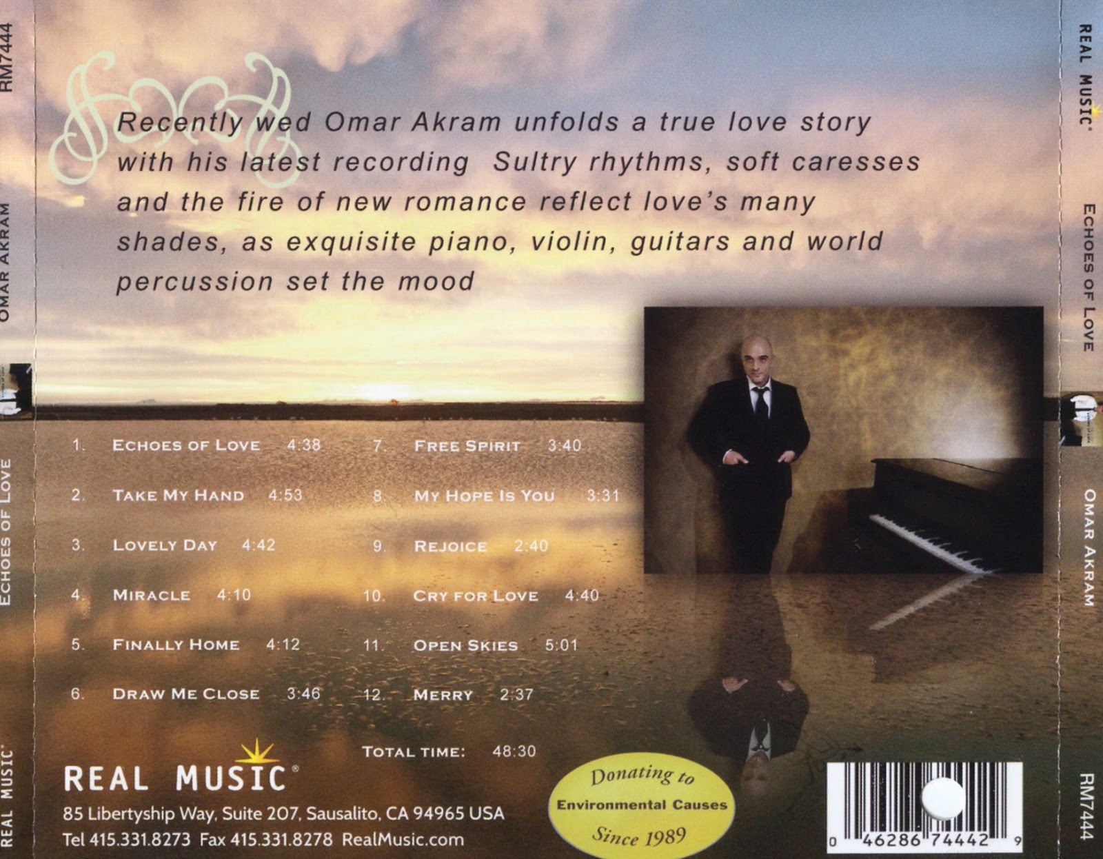 [New Age/Piano] Omar Akram - Echoes Of Love (2012) [FLAC]