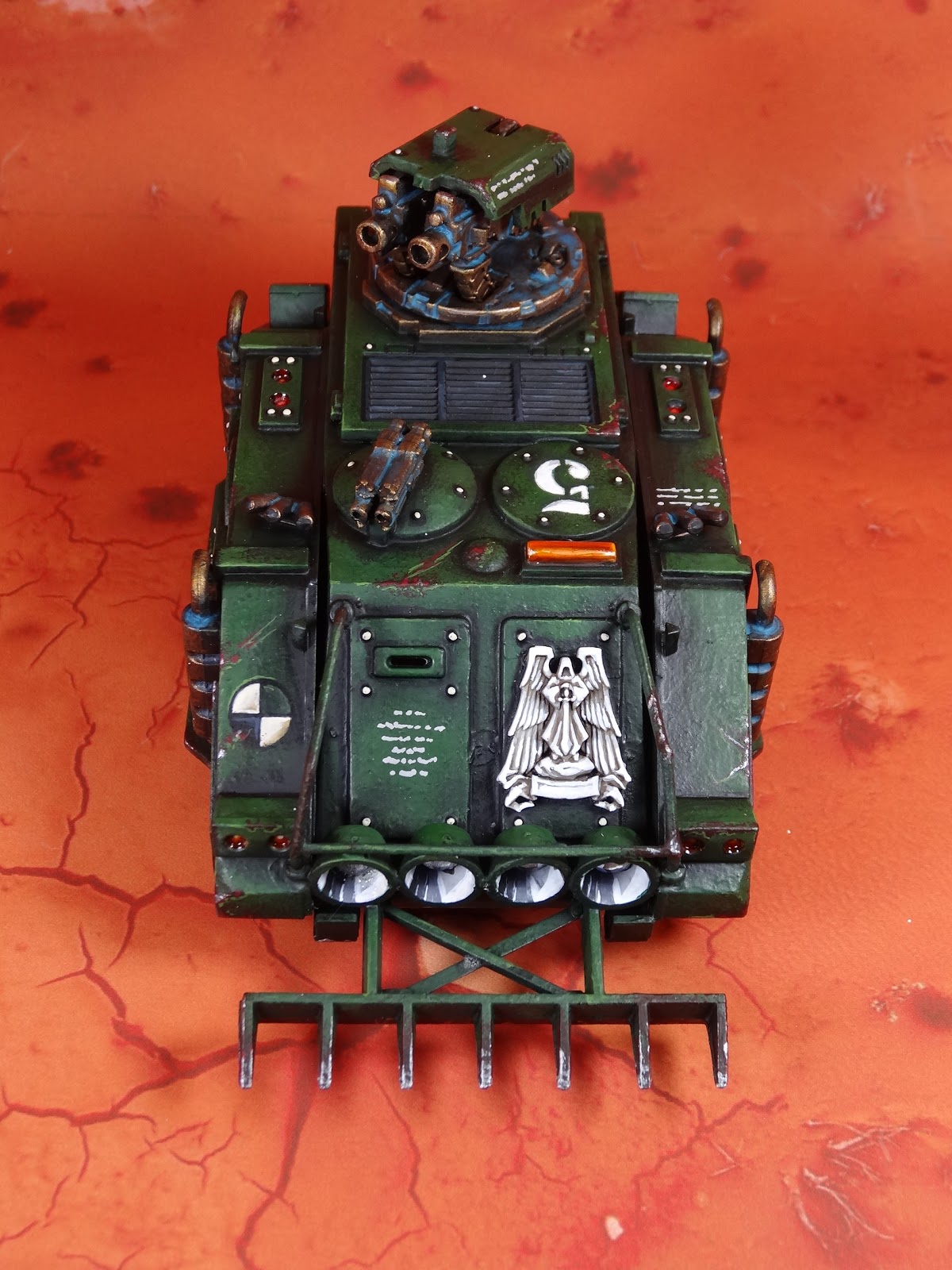 Confessions of a 40k addict: Dark Angels - Tanks - Razorback TO DONE!