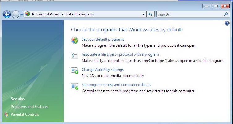 How to change what program opens a certain file in Windows Vista | Mobile Computer Tips