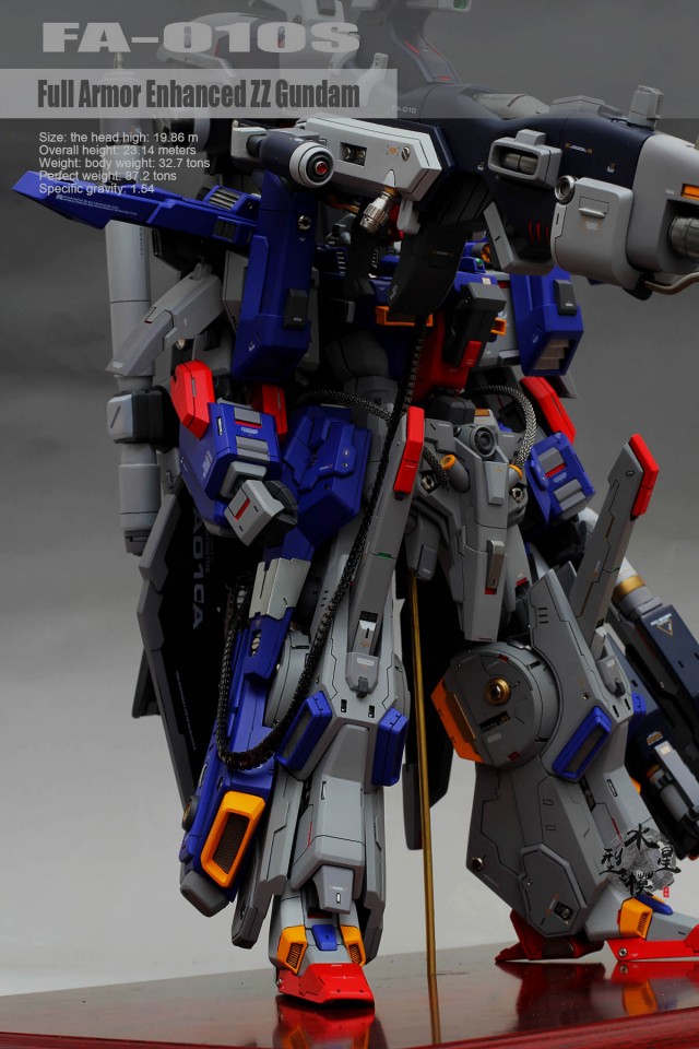 Custom Build: 1/72 FA-010S Full Armor ZZ Gundam [Detailed]