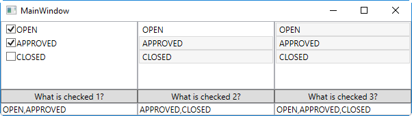 WPF Thoughts: Three ways to implement a list box with a bindable SelectedItems