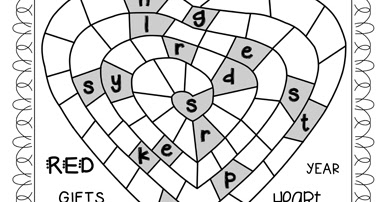 The Puzzle Den: Valentine's Day Free Puzzle