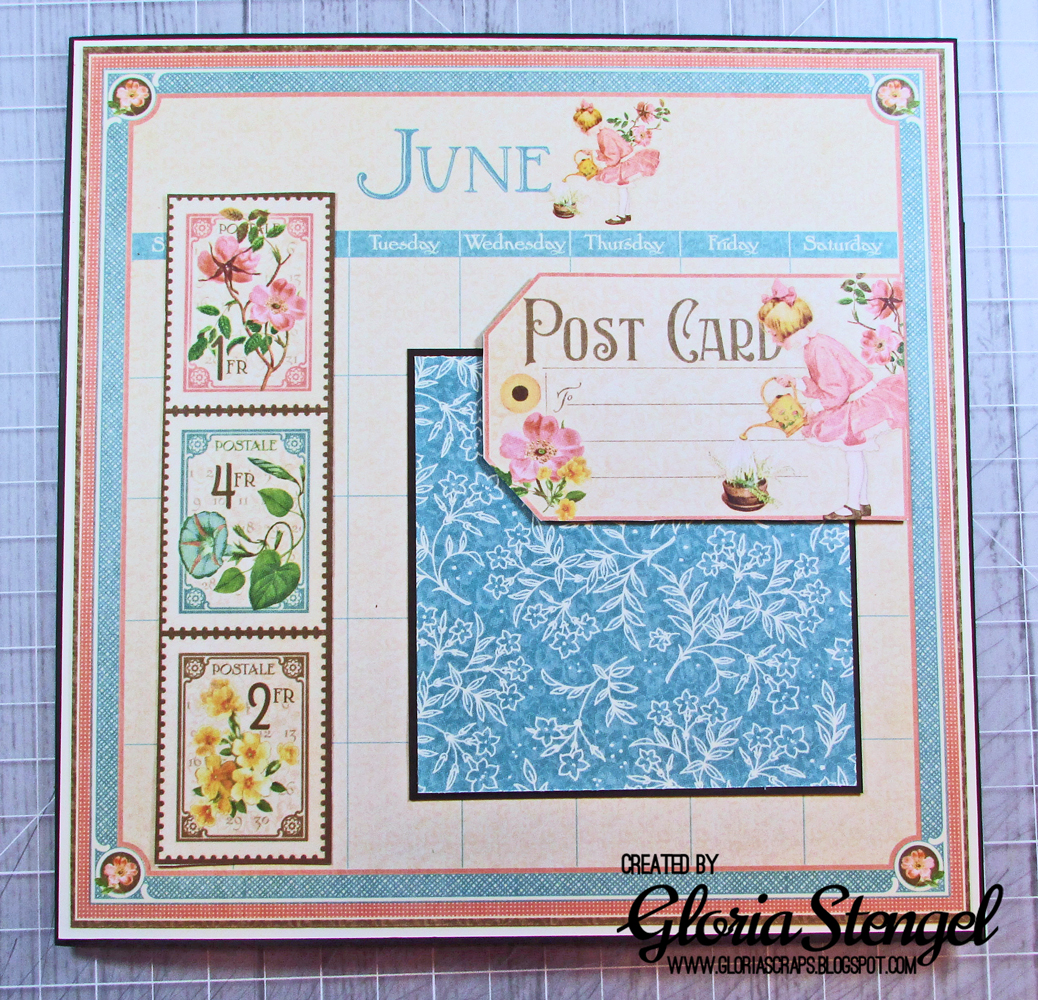 Scraps of Life: Graphic 45 Calendar Folio Series - June