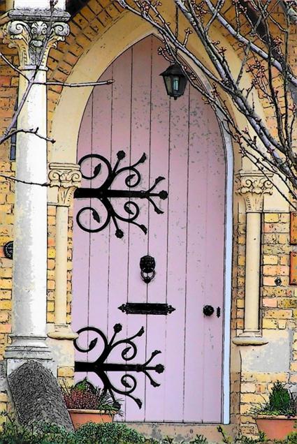 Decoracion Styles: Decoración: Puertas color rosa