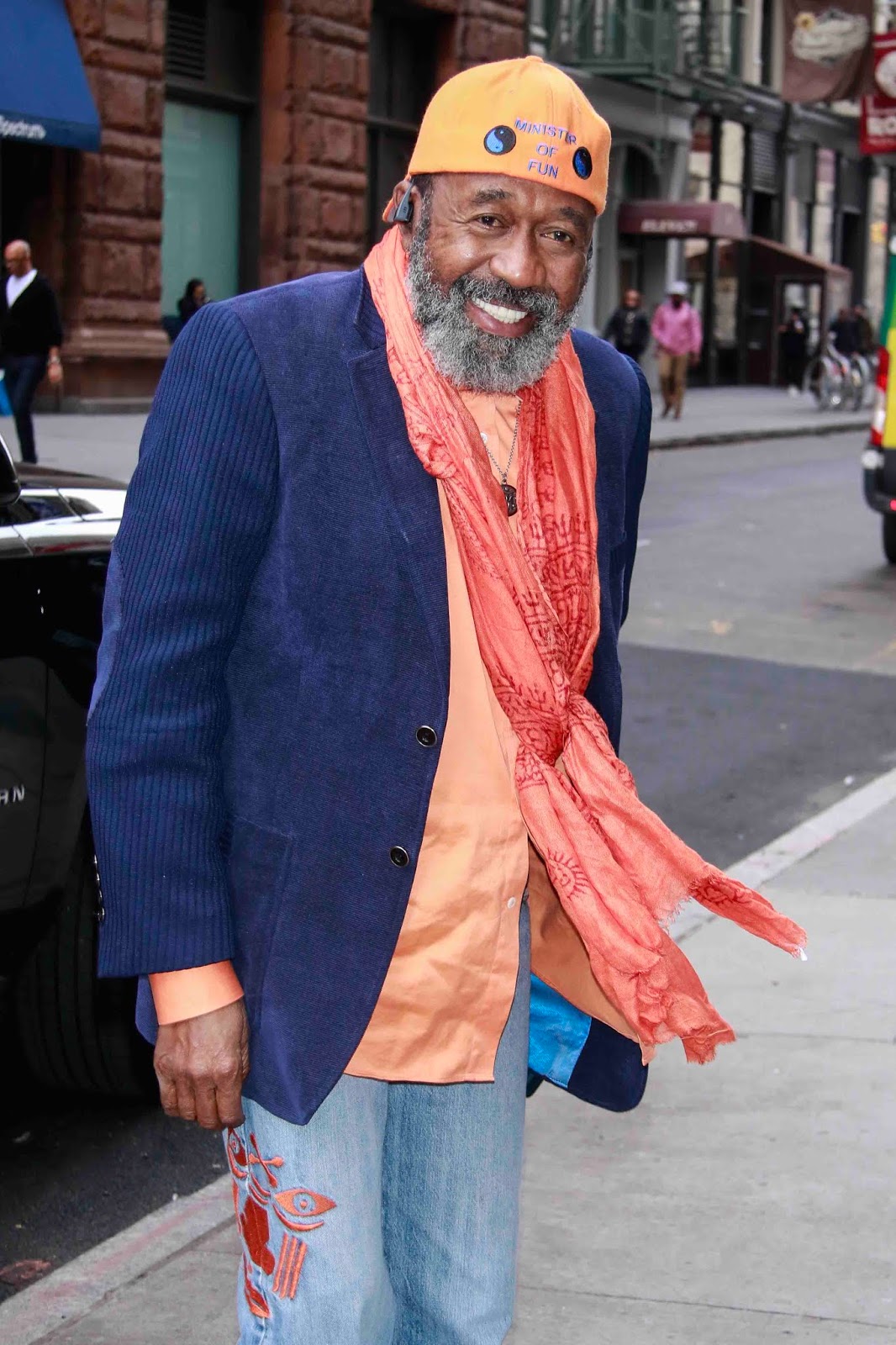 COLORFUL BEN VEREEN VISITS NYC BUILD SERIES