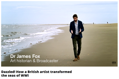 C A M O U P E D I A: UK Art Historian James Fox on WWI Ship Camouflage