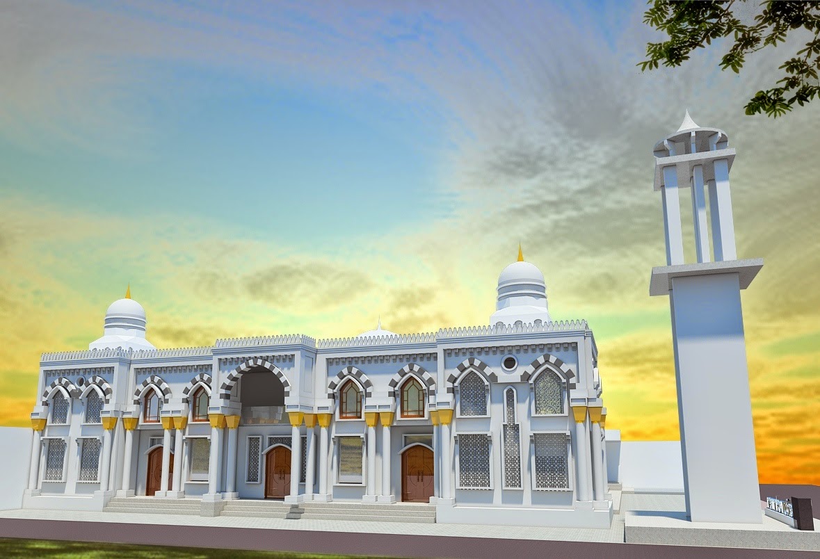 Master Plan Masjid Baiturrahman, Kranji, Paciran, Lamongan