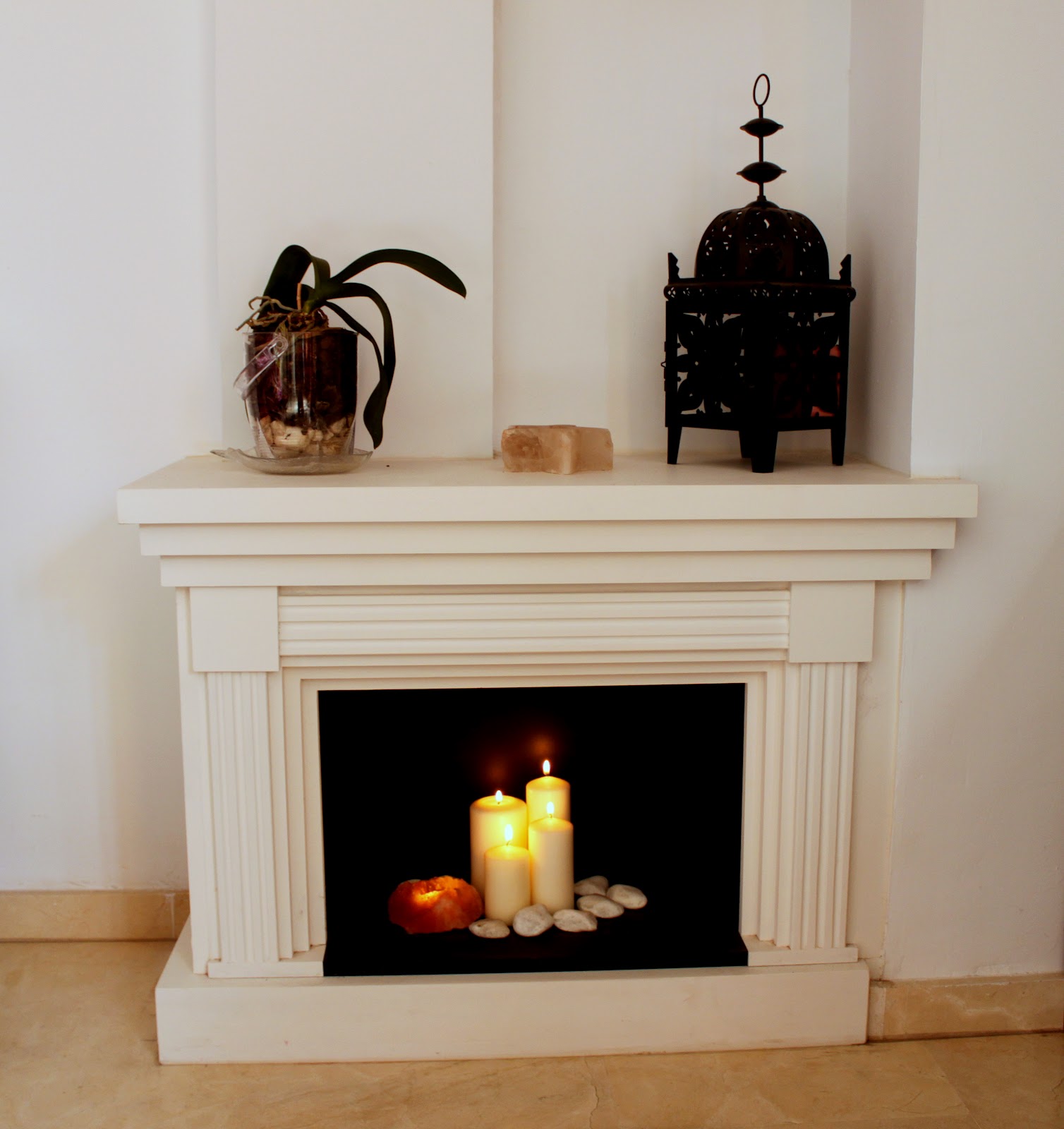 Tu mejor sonrisa en cualquier ocasión: CHIMENEA EN UN RINCÓN