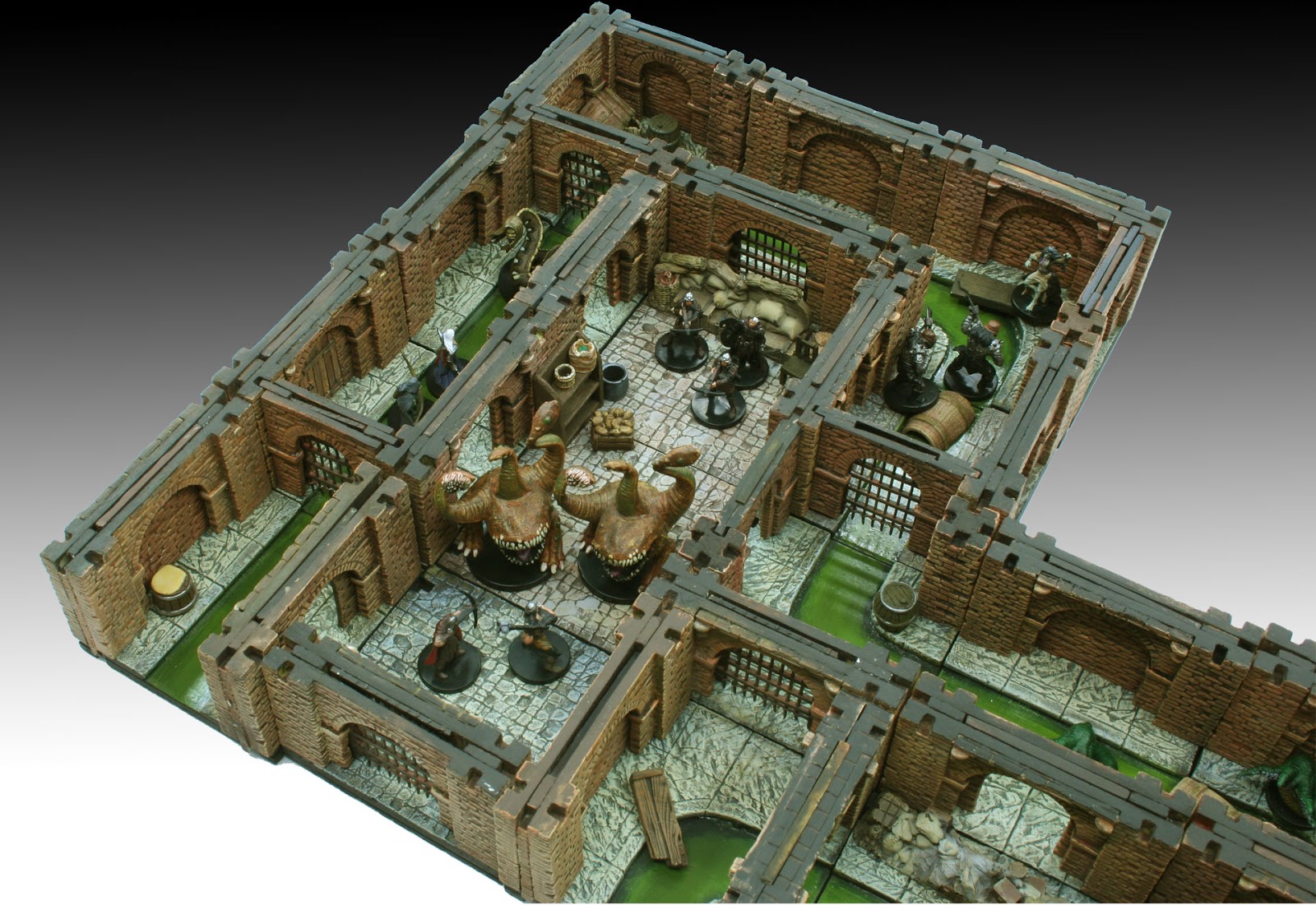 Wargame News and Terrain: Manorhouse Workshop: Plastic Dungeon ...