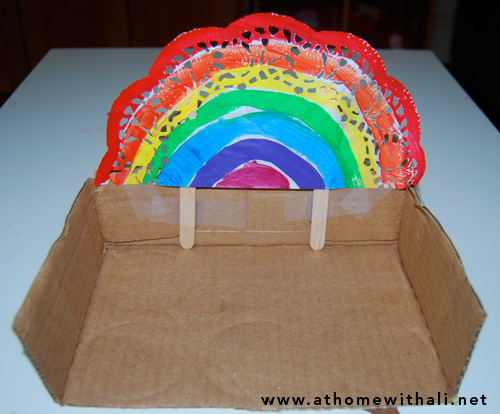 At home with Ali: Rainbow chicken house