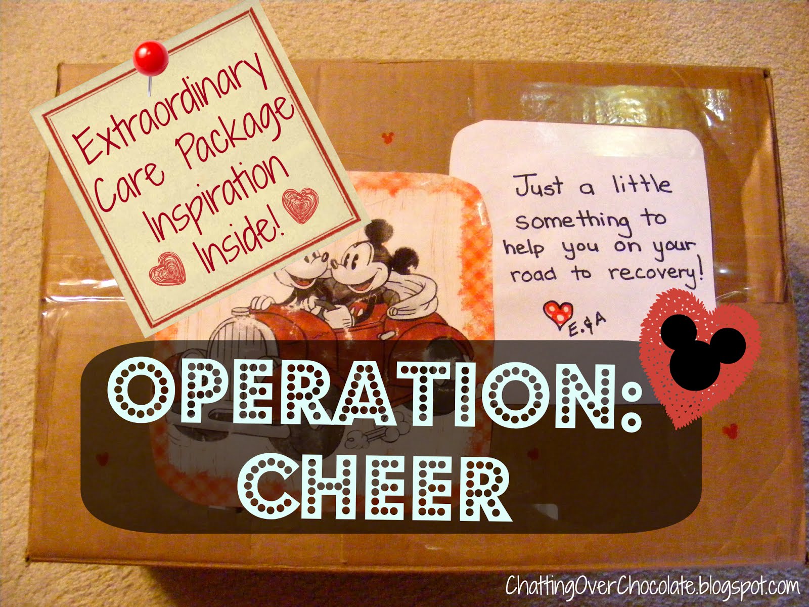 Chatting Over Chocolate: OPERATION: CHEER {Extraordinary Care Package ...