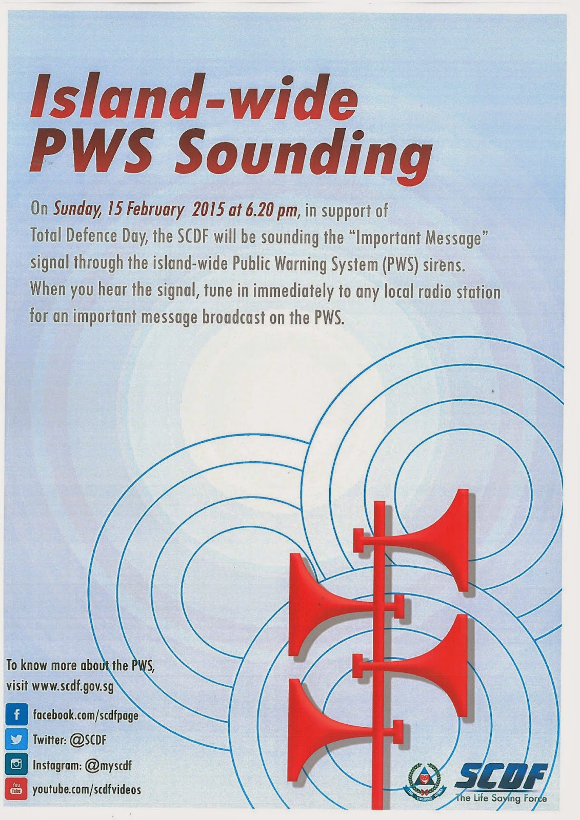 Kebun Baru Community Club: Island-Wide Public Warning System (PWS ...