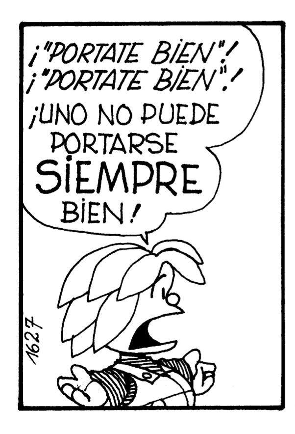 ESAS PEQUEÑAS COSAS: ¡" PORTATE BIEN"