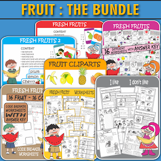 KM Classroom: Esl Fruits Vocabulary Practice