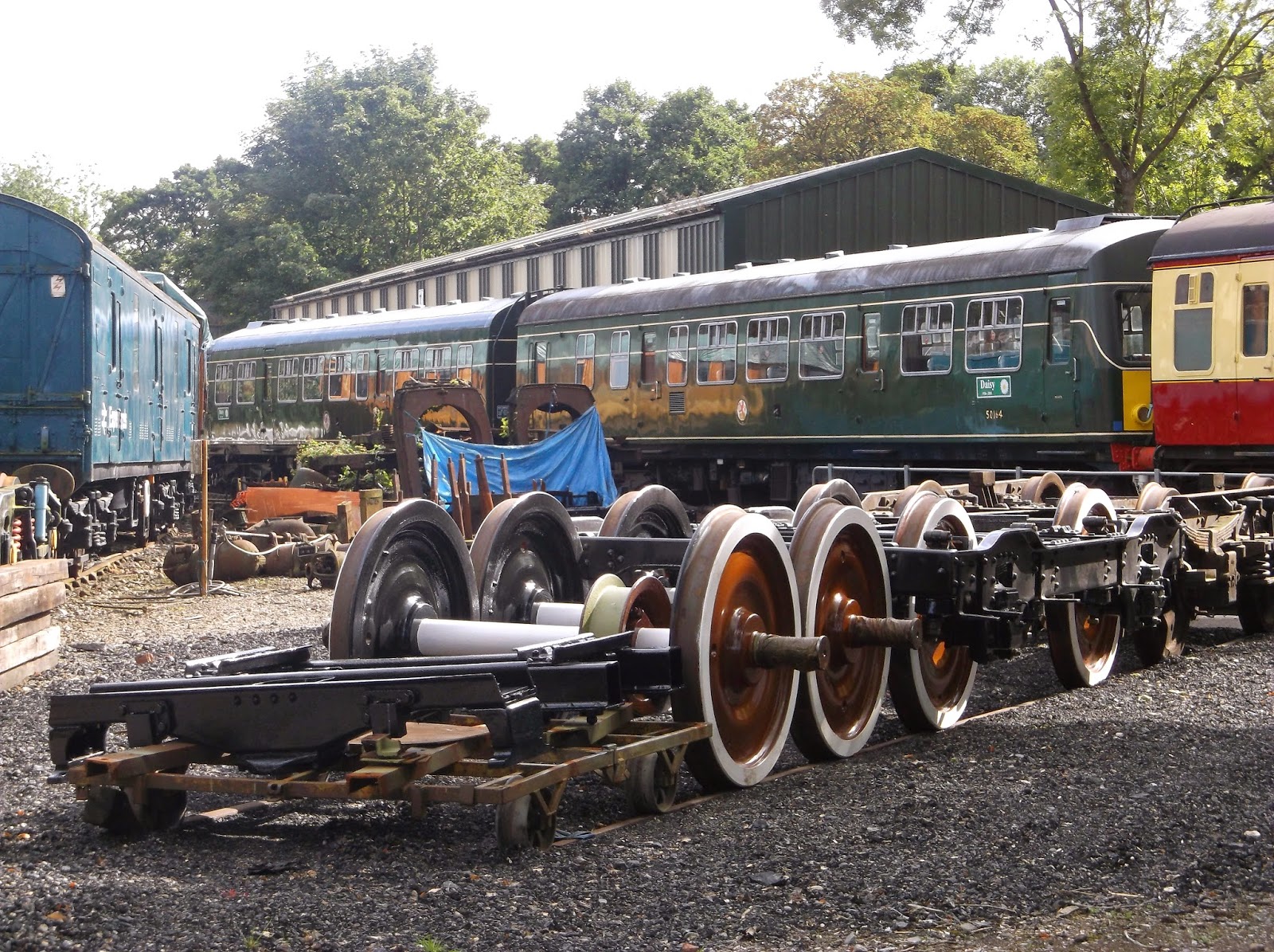 Steam Memories: The carriage works NYMR Pickering