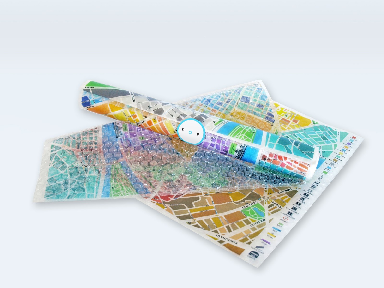 Map of the Week: Bubble Wrap Map