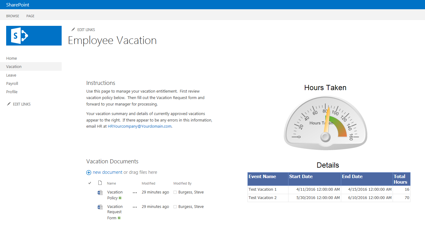 Steve's SharePoint Nuggets: Creating a Rich, Secure, and Centralized ...
