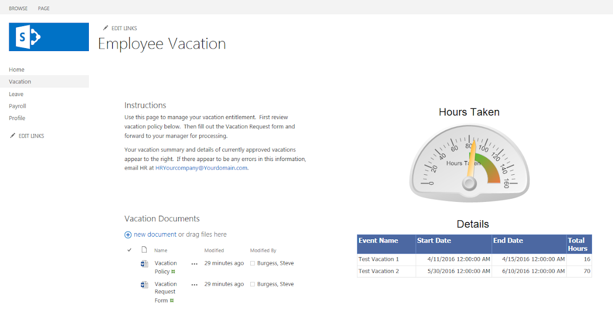 Steve's SharePoint Nuggets: Creating a Rich, Secure, and Centralized ...