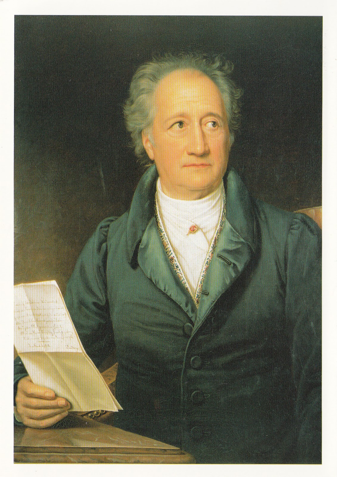 My postcard and stamp week: Germany: Goethe-Nationalmuseum