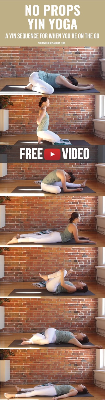 7 Yin Yoga Poses You Can Do Anywhere, No Props Required - Yoga with ...