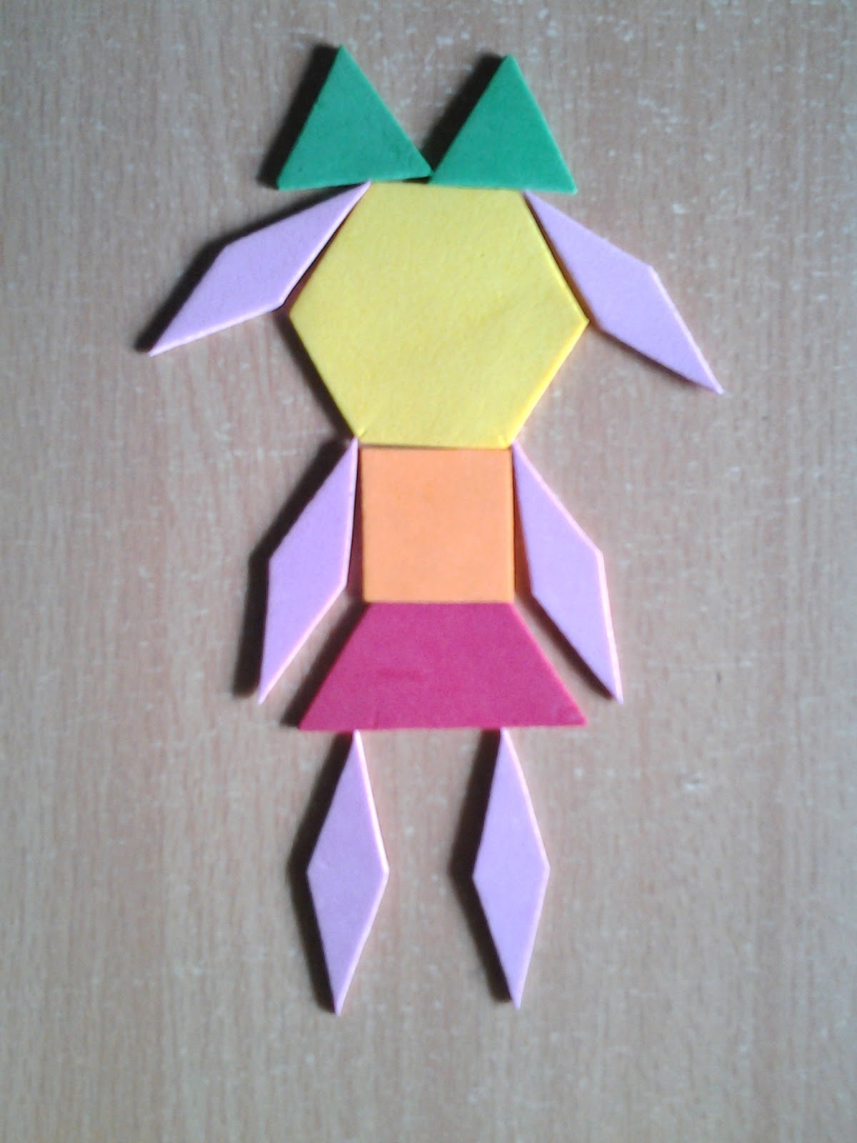 Mom-The First Teacher: DIY Foam Pattern Blocks