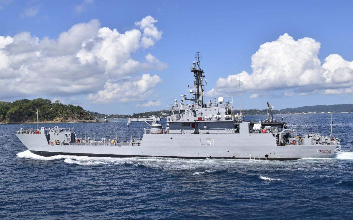 India commissions its sixth Mk. IV Landing Craft Utility - Asia Pacific ...