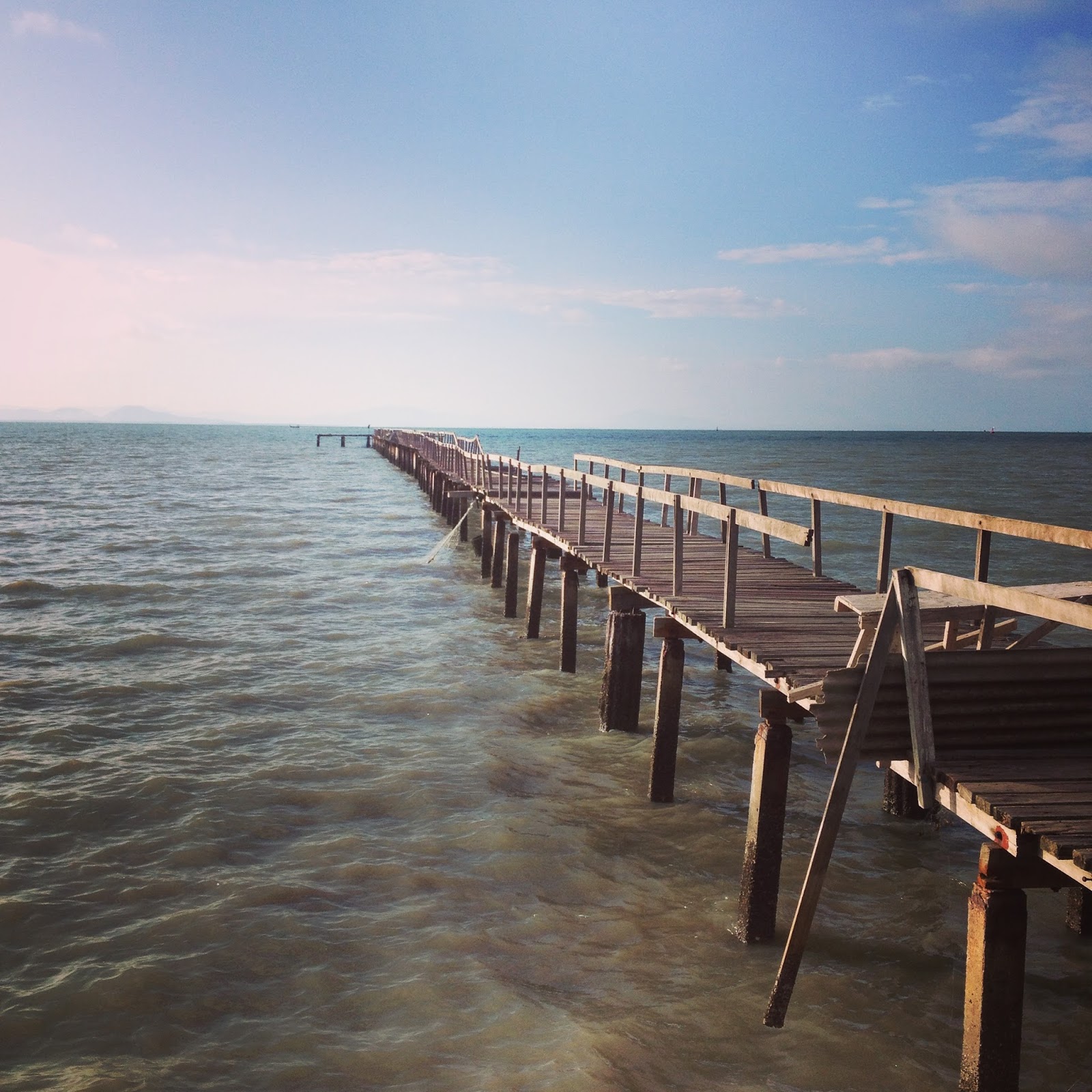 茶トラ猫: Malaysia/Penang─到寧靜小漁村teluk tempoyak看日出