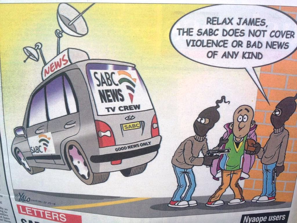 TV with Thinus: A selection of South African cartoonists on the ...