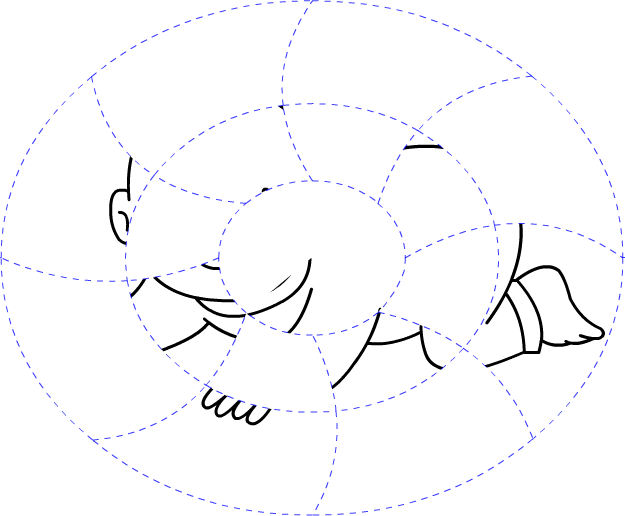 Coloring Pages Printable for kids: Baby Crawl coloring pages