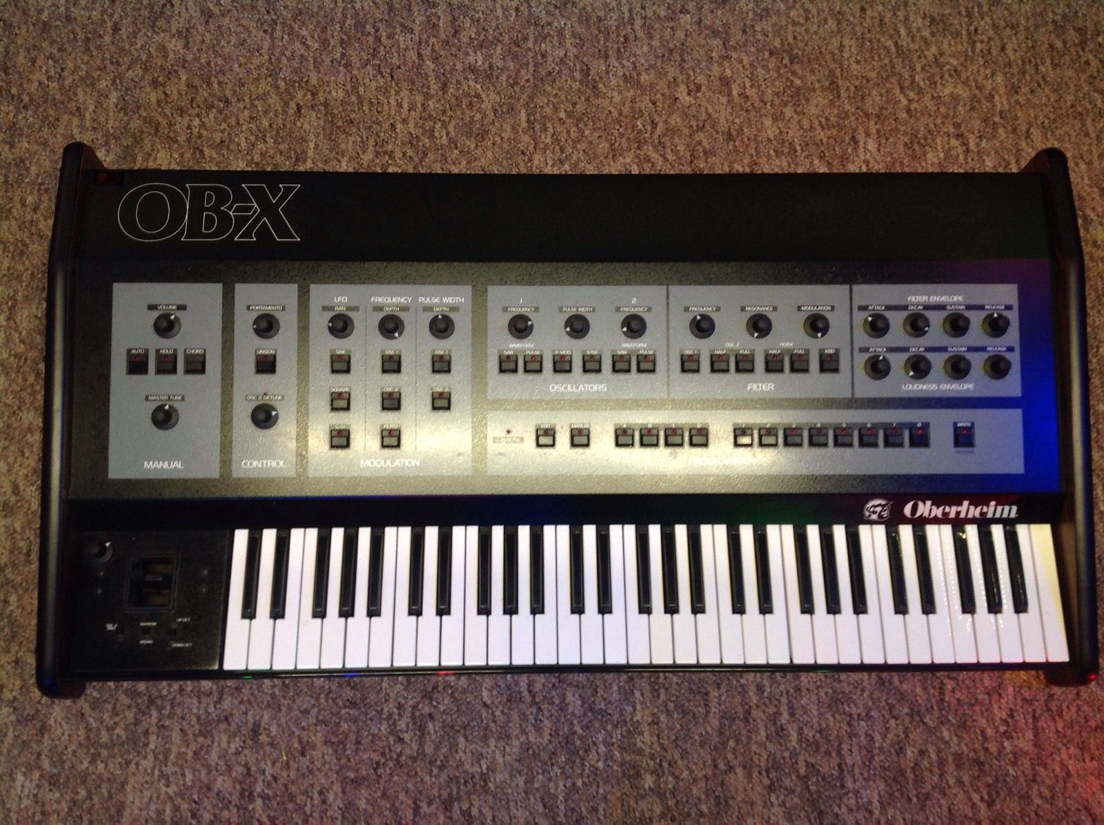 MATRIXSYNTH: Oberheim OBX 8 Voice Polysynth