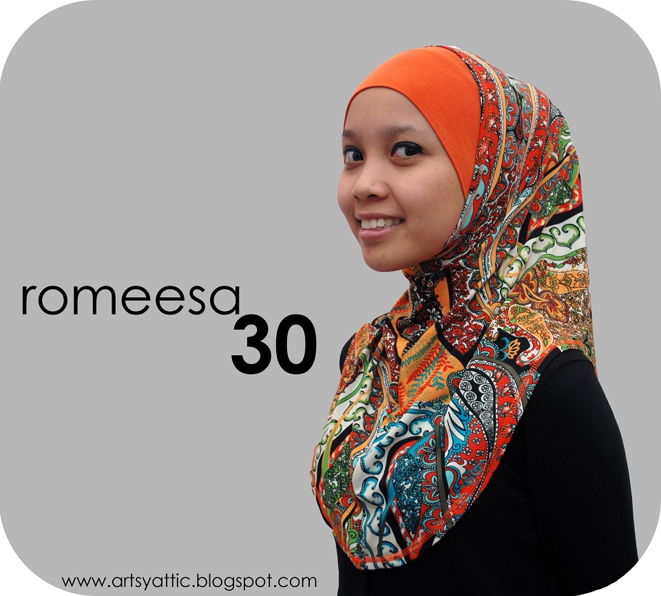 Artsy Attic: Romeesa Syria Hijab #4