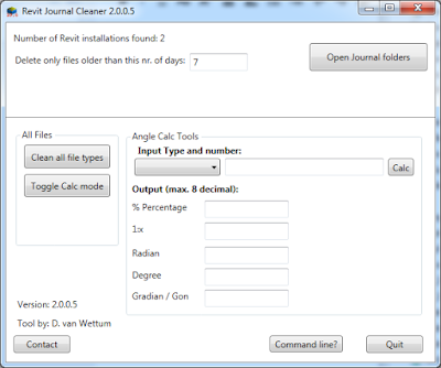 Revit Add-Ons: Free Revit Journal Cleaner Version 2
