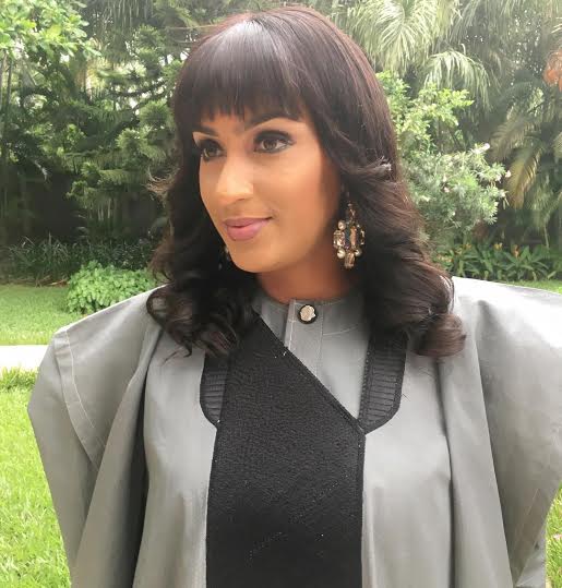 Juliet Ibrahim Rocks A Stylish Agbada |Photos - Information Nigeria