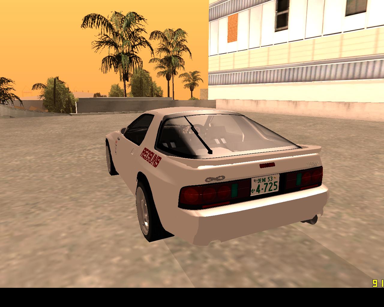 Yokota Workshop: Initial D Legend 1 Ryosuke Mazda RX-7 FC3s GTA sa