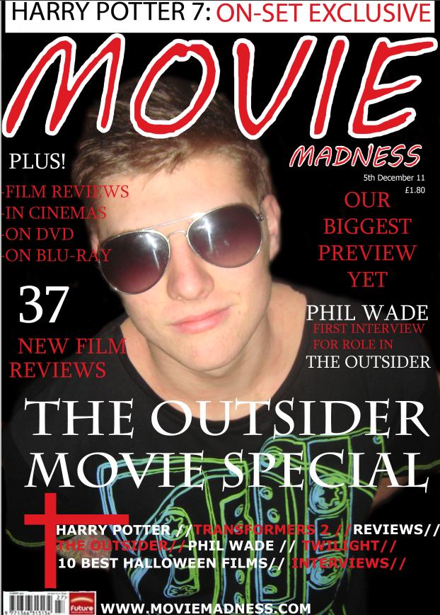 Robyn Reid-Smith A2: Movie Magazine Front Cover