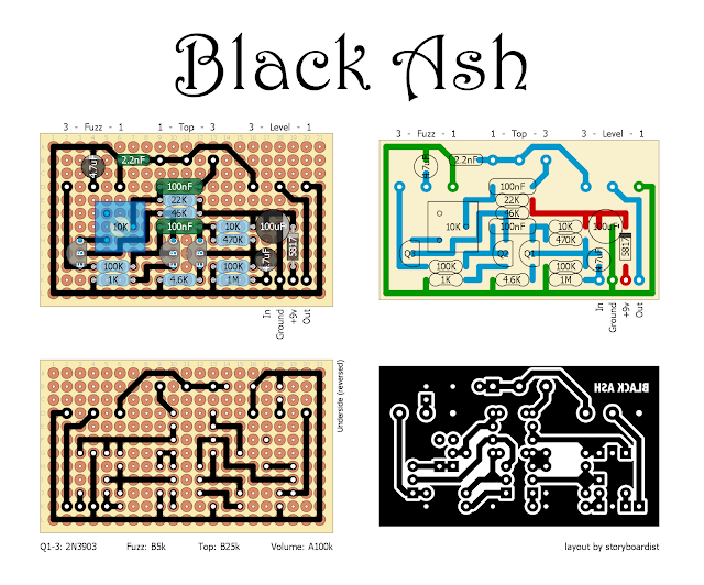 Perf and PCB Effects Layouts: EQD Black Ash